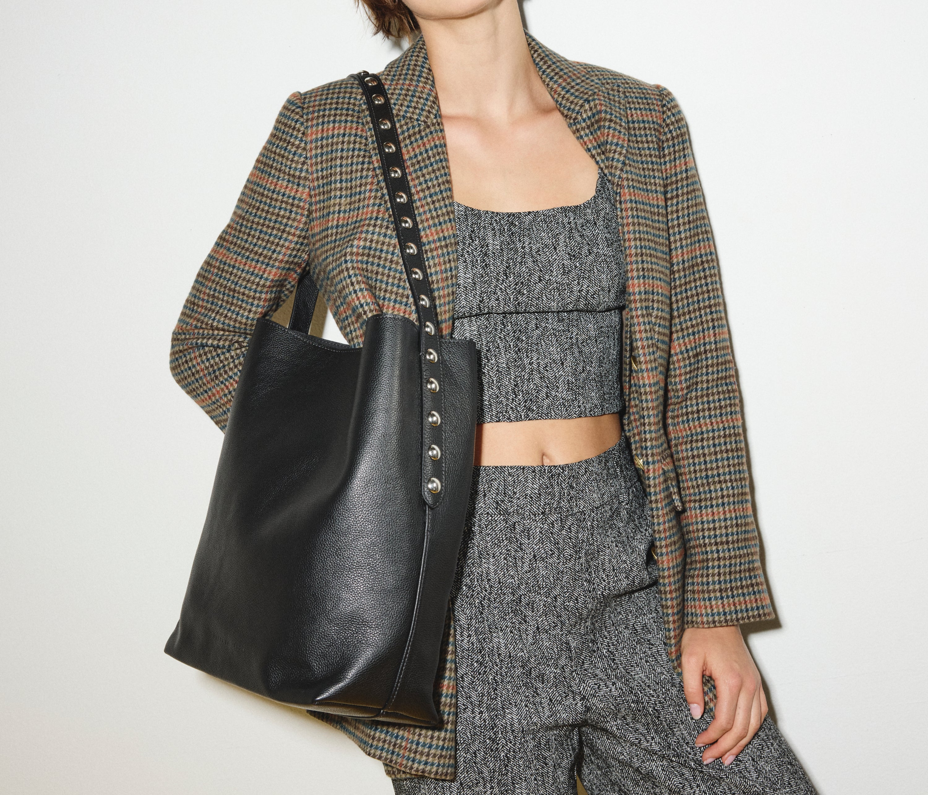 CALA STUDDED TOTE – FREDA SALVADOR