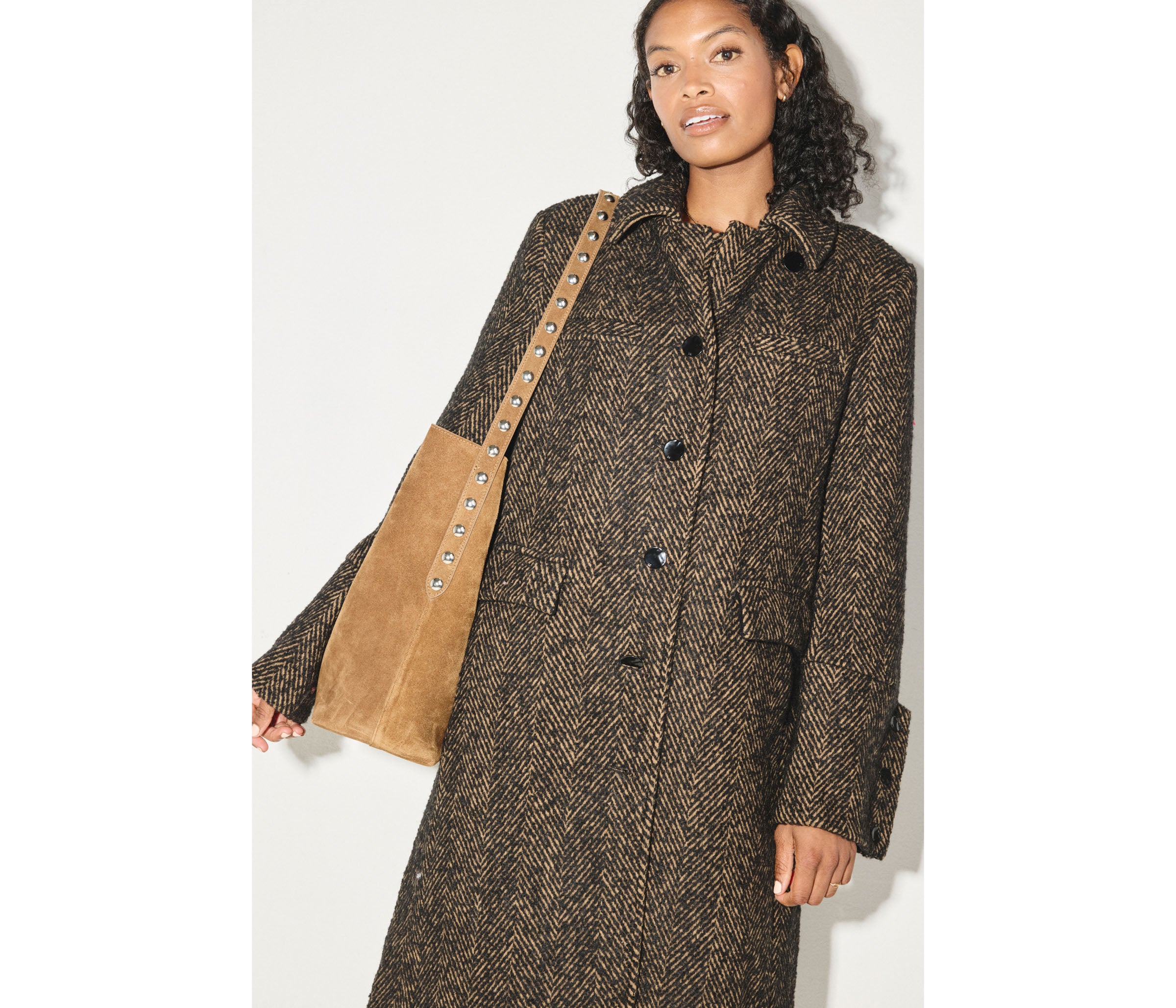 CALA STUDDED TOTE | FREDA SALVADOR